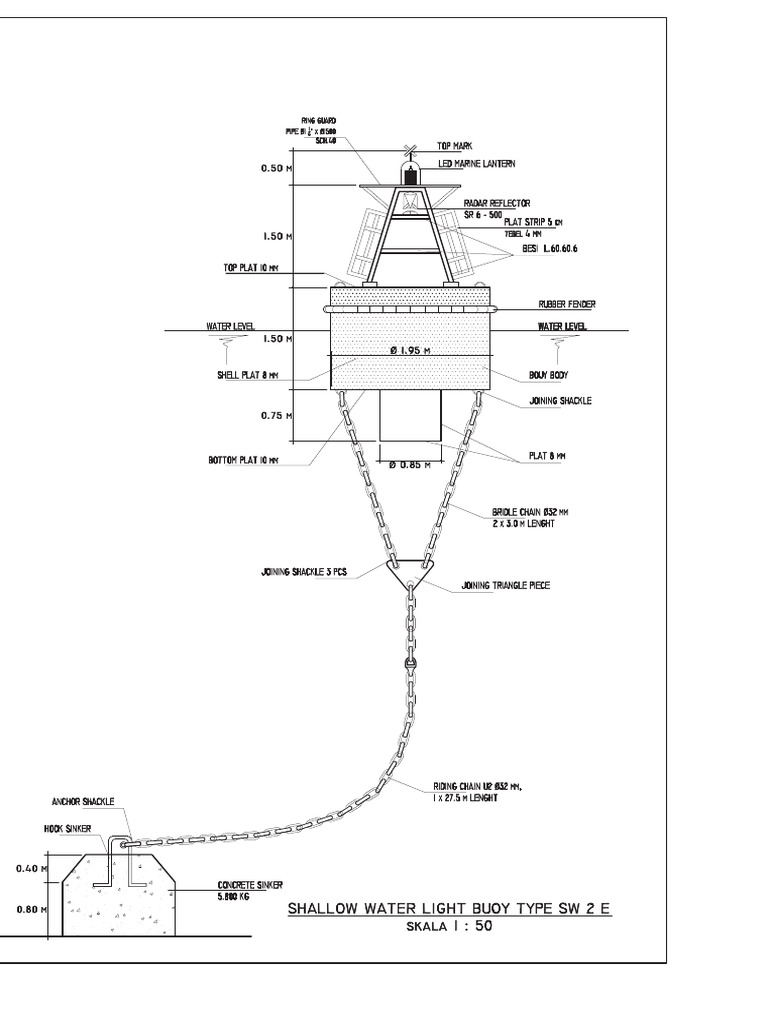 As Built Drawing Buoy Full | PDF