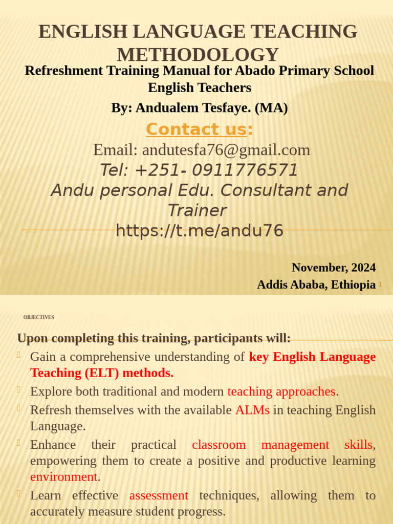 English Language Teaching Methodology (1) | PDF | Reading Comprehension ...
