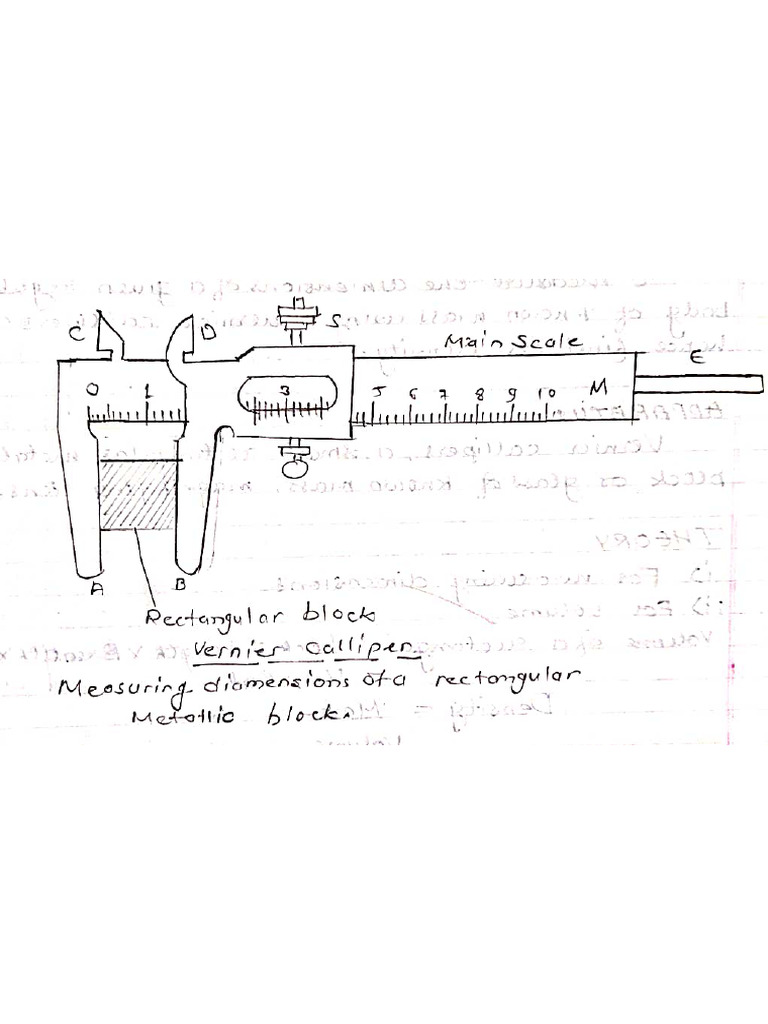 Vernier Caliper - 1 | PDF