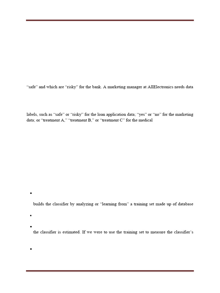 Siv UNIT-3 Classification DWM PART-A | PDF | Statistical Classification | Applied Mathematics