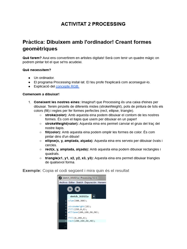 Activitat 2 Processing | PDF