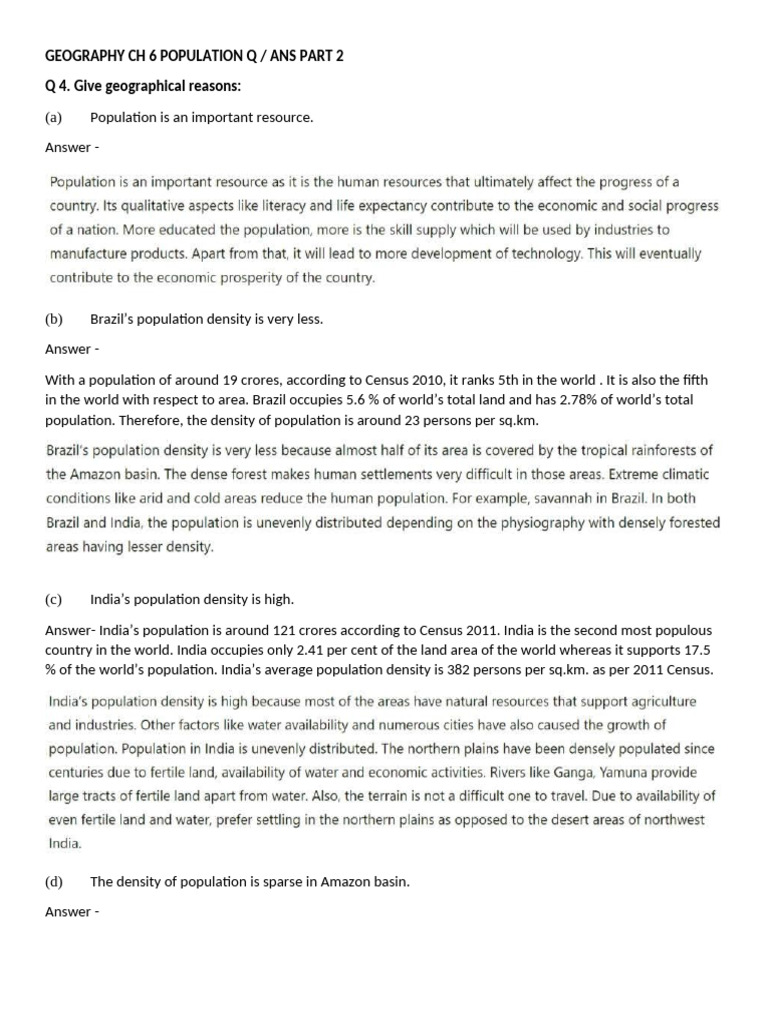 10 Geography Ch 6 Part 2 (2) | PDF