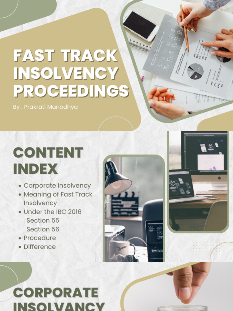 FAST TRACK INSOLVANCY | PDF | Bankruptcy | Insolvency