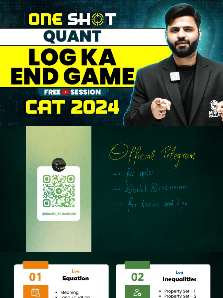 02 Logarithm Final Pdf Logarithm Mathematics