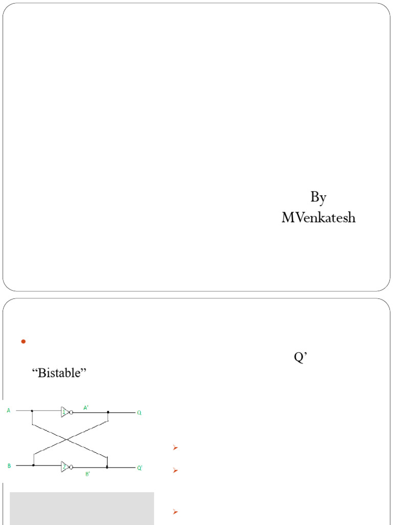 UNIT-4 Sequential Circuits | PDF | Digital Electronics | Computer Engineering