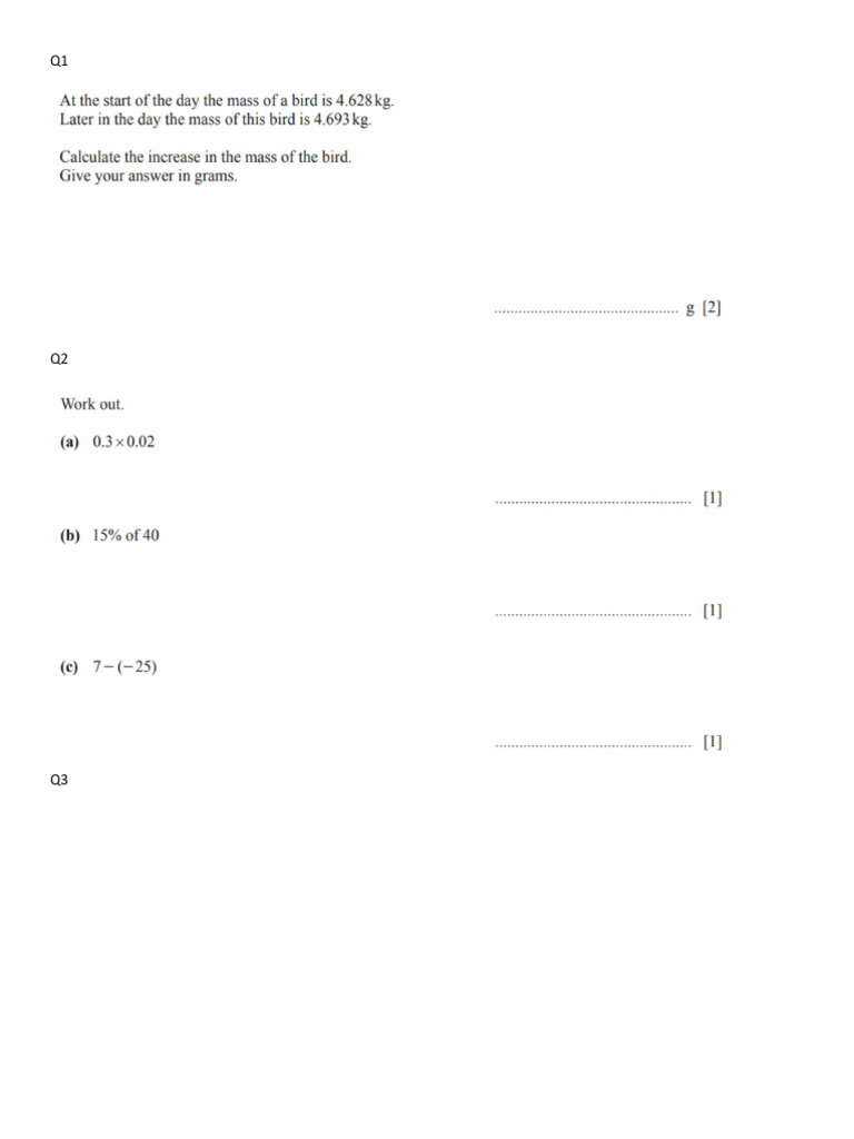 Math Print | PDF