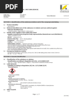 Krones Celerol Lu 7602 760808 Gb en v-1.0.5 Sdb | PDF | Toxicology | Occupational Safety And Health