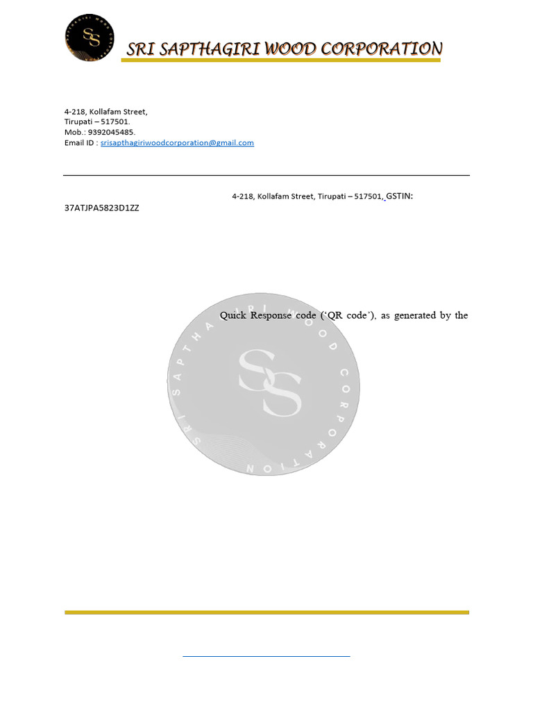 Declaration From Suppliers (E-Invoicing Not Applicable) | PDF