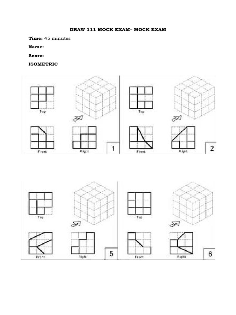 Draw 111 Mock Exam | PDF
