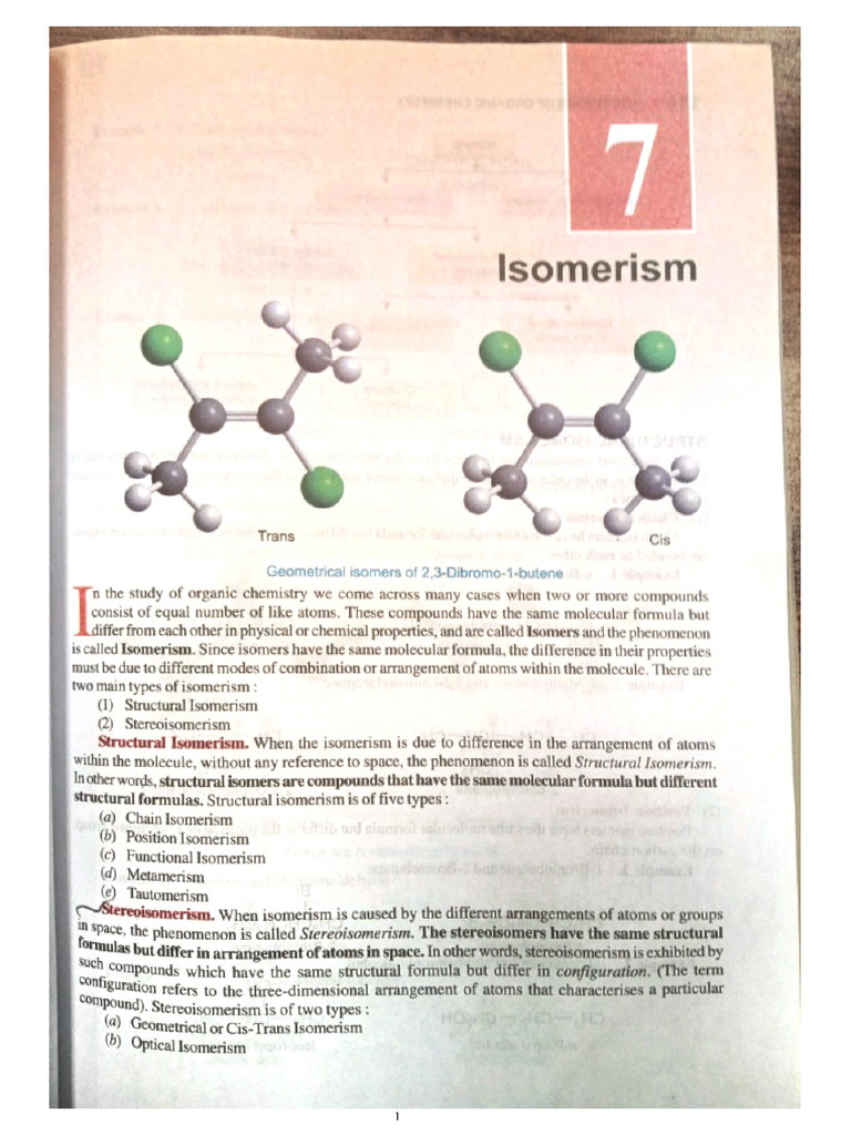 Isomerism | PDF