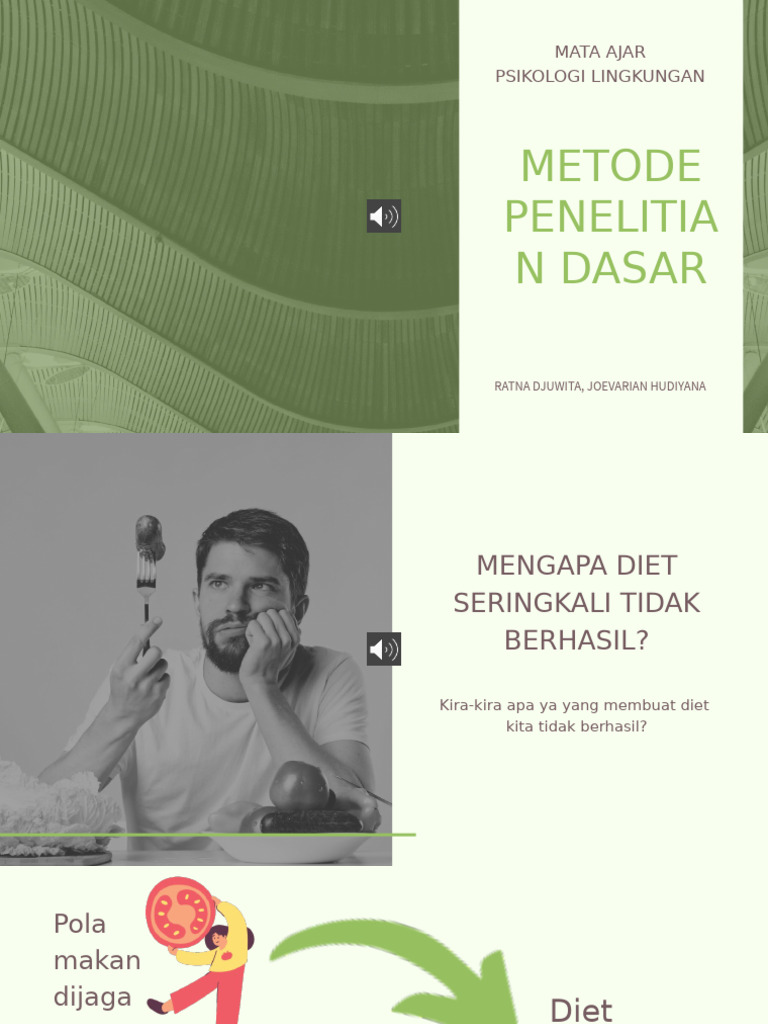 METODE PENELITIAN Psi Lingkungan - JH With Sound | PDF