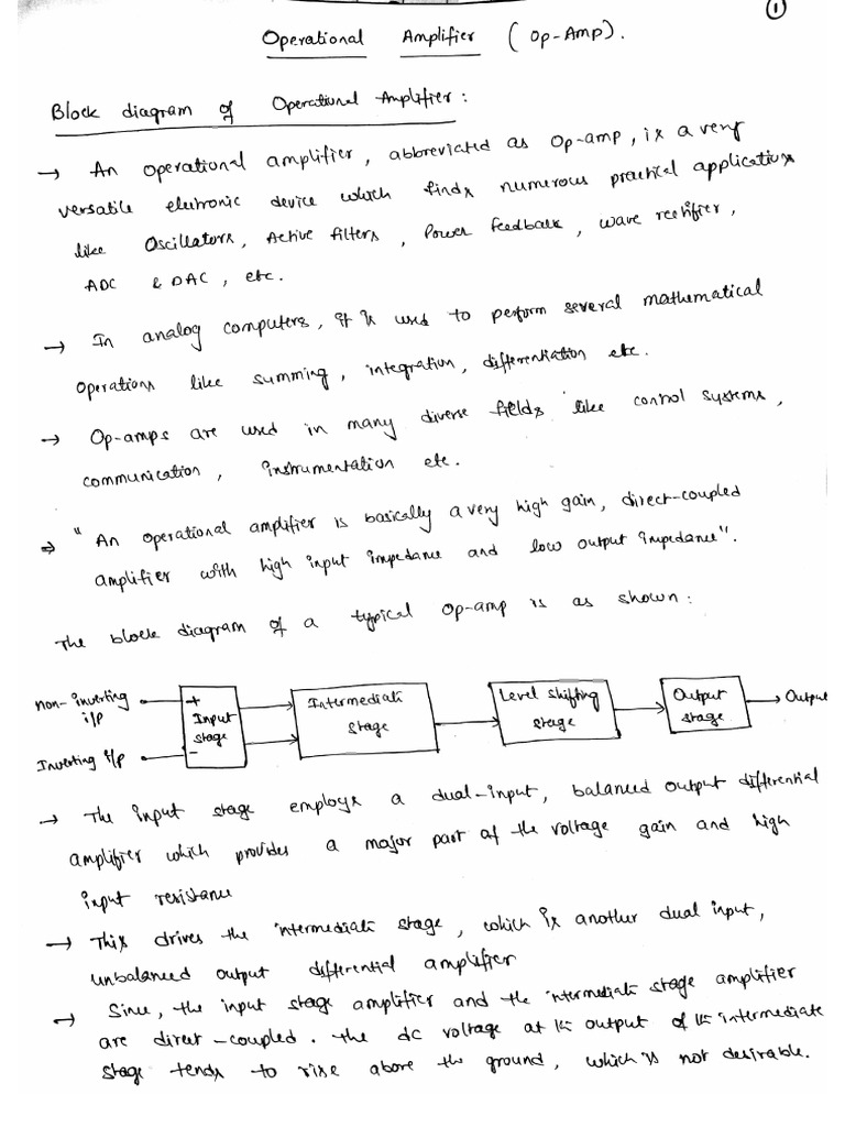 Module-5 Op-Amp (1) | PDF