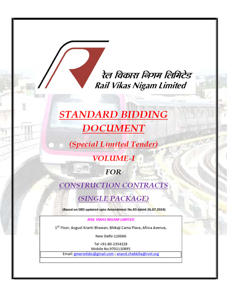 1.Tender Preamble | PDF