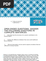 Understanding Poetry - PowerPoint | PDF | Poetry | Rhyme