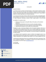 Cementitious Waterproofing Method Statement | PDF | Water | Coating