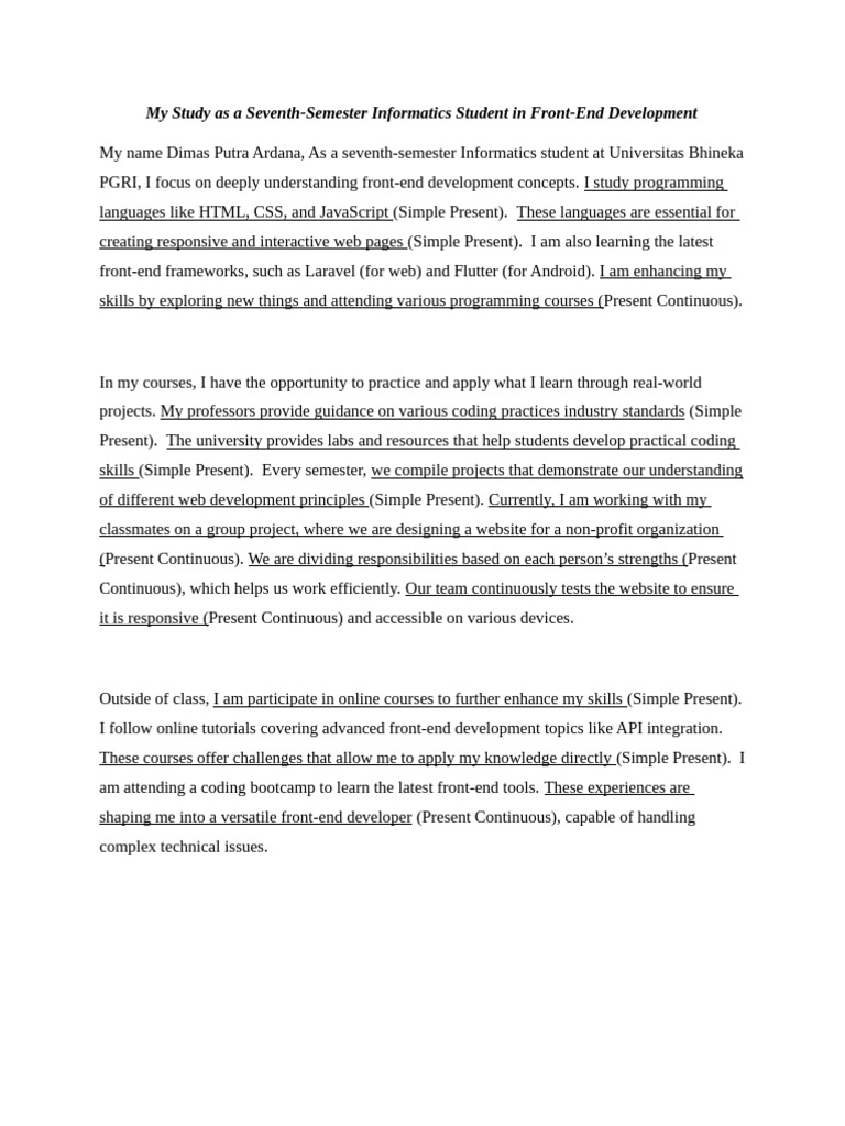 Dimas Putra Ardana - A4 | PDF