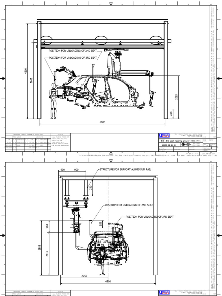 64033-00-01-01 2nd, 3nd Seat Loading Project SB21 0001 | PDF ...