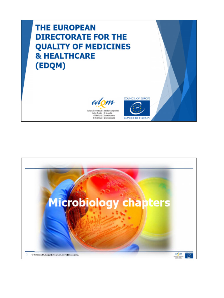 European Pharmacopoeia Training Biologicals - Presentation 05 - Putting Theory Into Practice ...