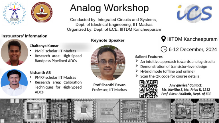 Analog Circuit Workshop IITM ICS PMRF Scholars | PDF