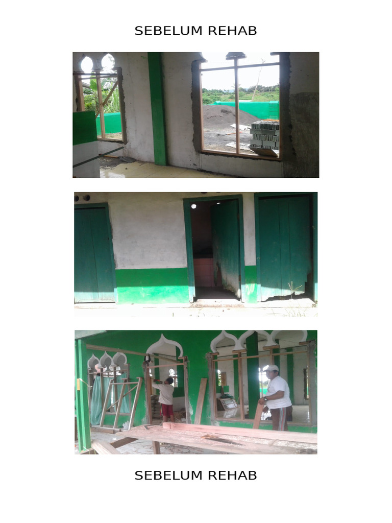 Masjid Rumbia Foto Sebelum Rehab | PDF