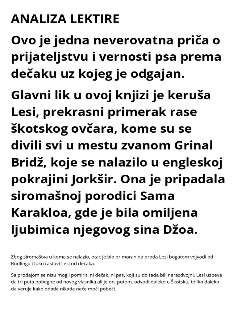 Analiza Lektire - 20241127 - 125525 - 0000 | PDF