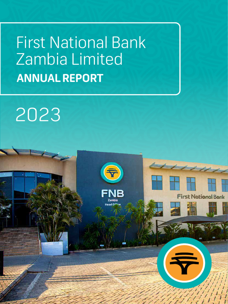 FNB Zambia 2023 Annual Report | PDF | Banks | Accountant