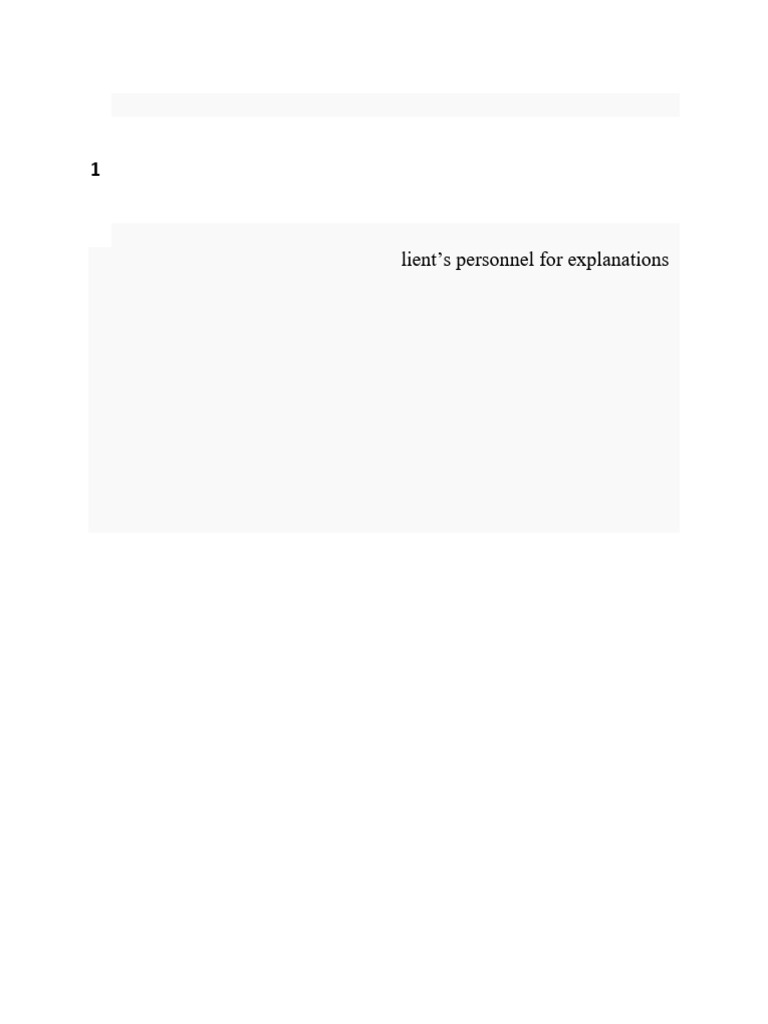 Audit assignment | PDF | Internal Control | Audit