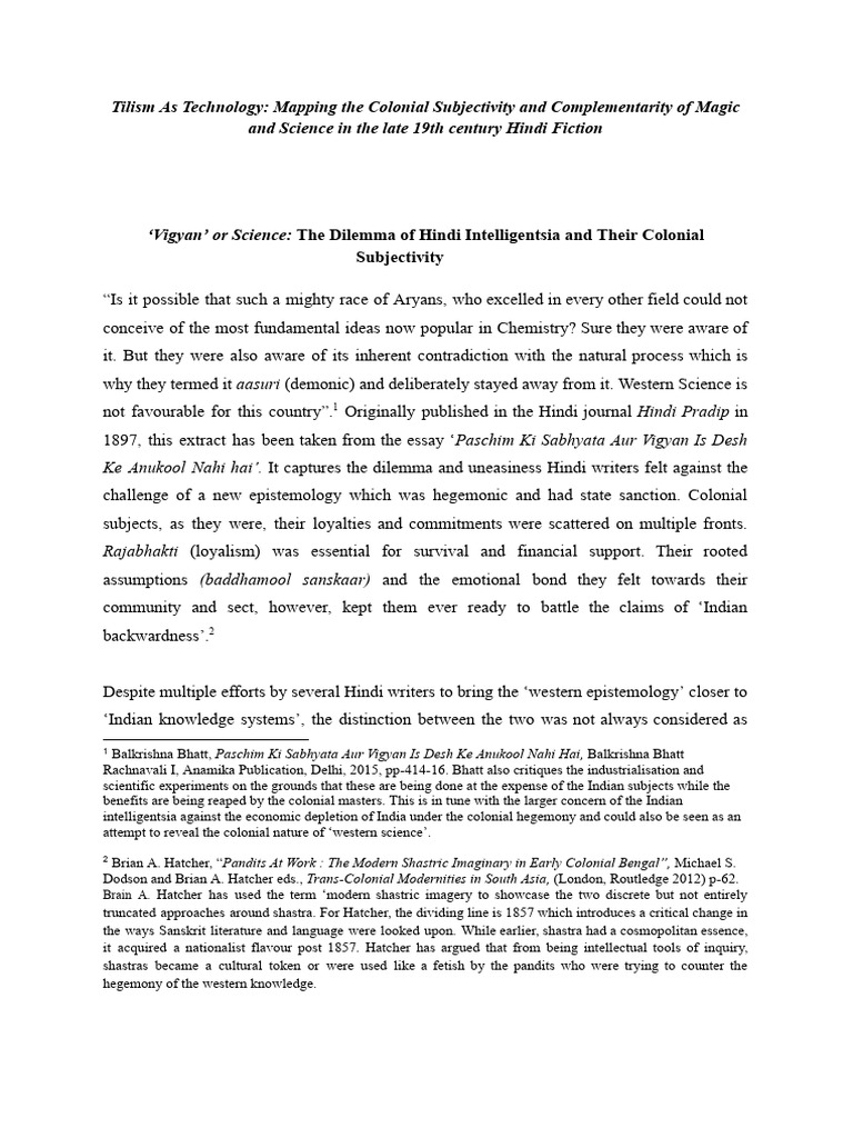 Tilism | PDF | Science | Nitrogen