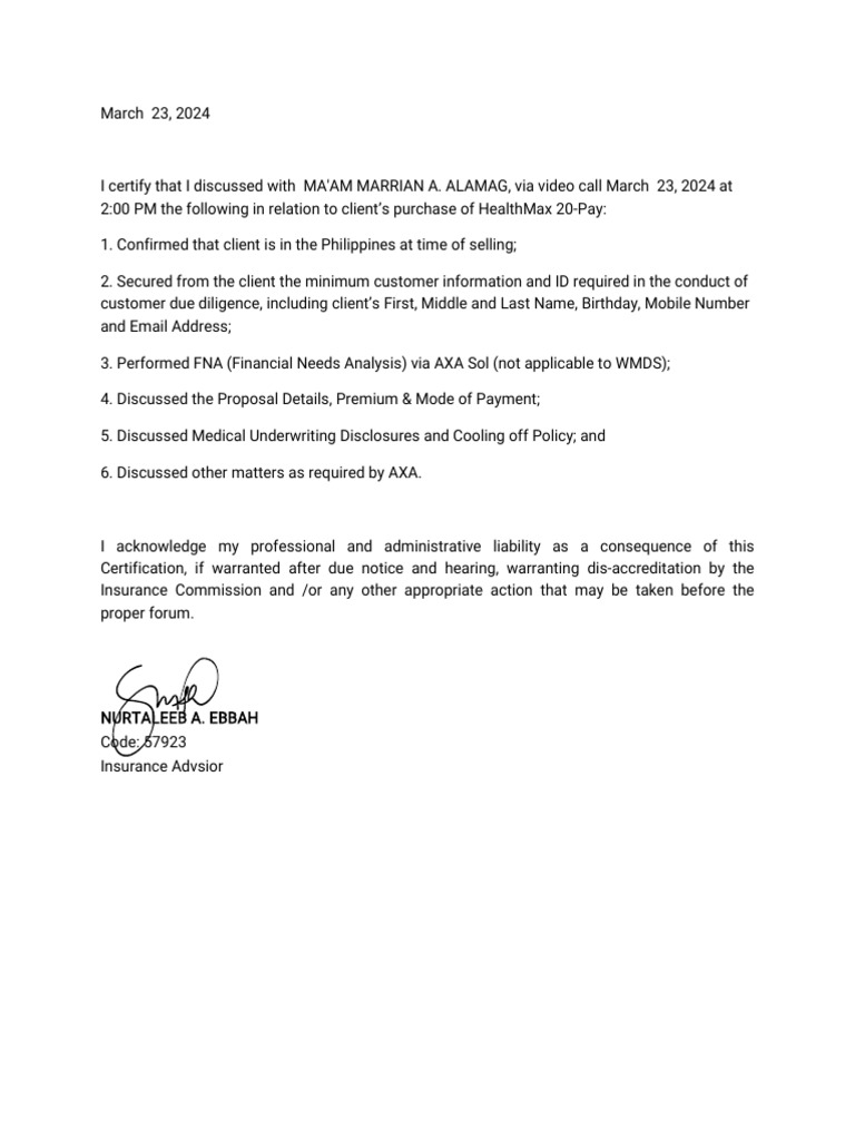 Distributors Declaration Form | PDF