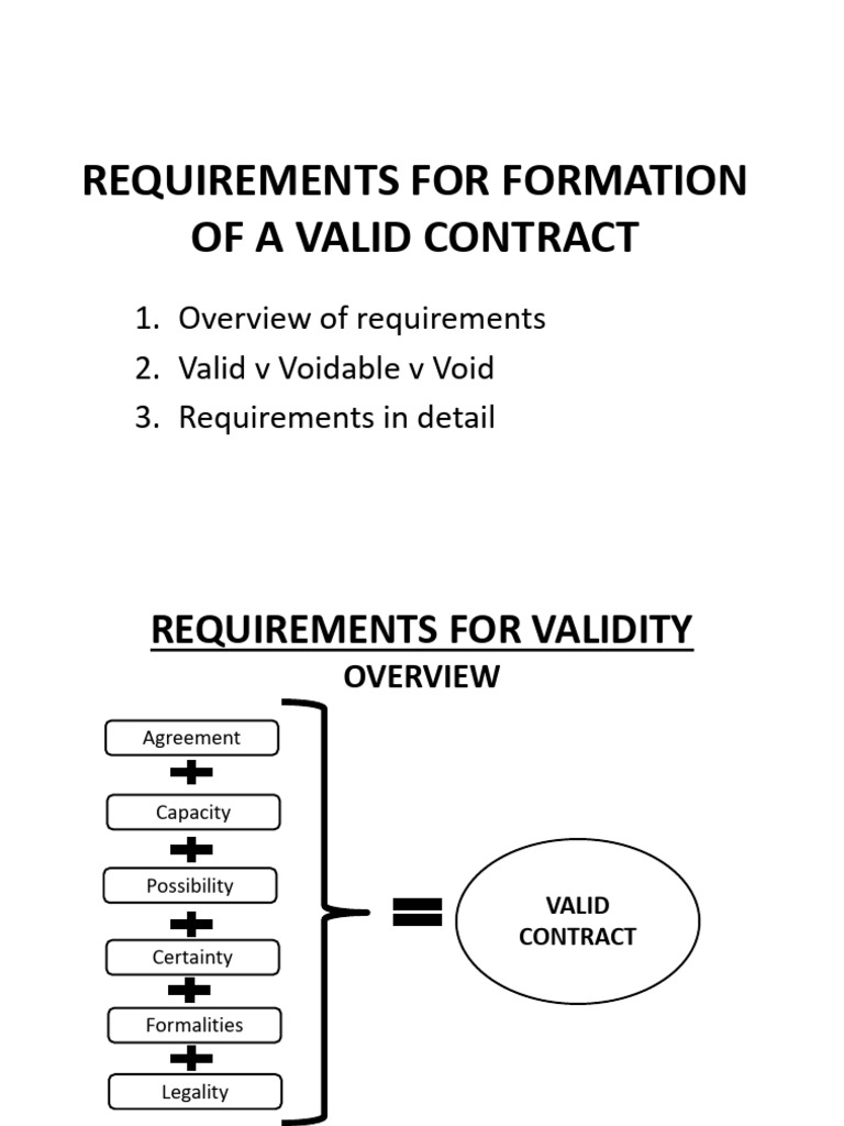 Slides Lecture 3 - Formation of Contract | PDF | Private Law | Legal Ethics