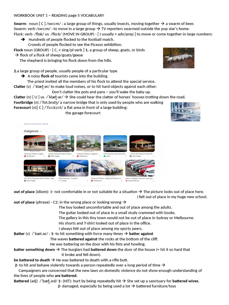 Unit 1 WB COMPLETE CAE | PDF