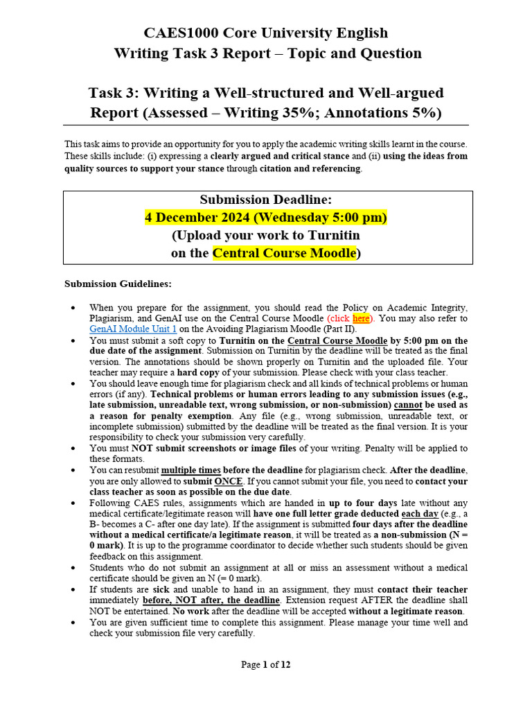 2024-2025_sem 1_Task 3_question paper (1) | PDF | Turnitin