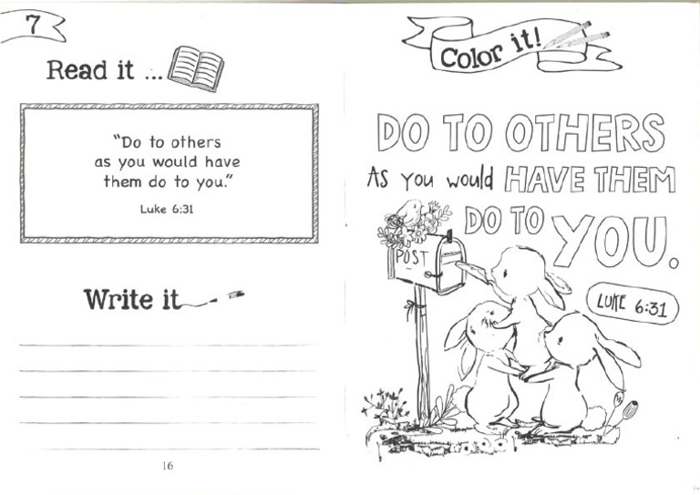 p16-17 Luke 6-31 | PDF