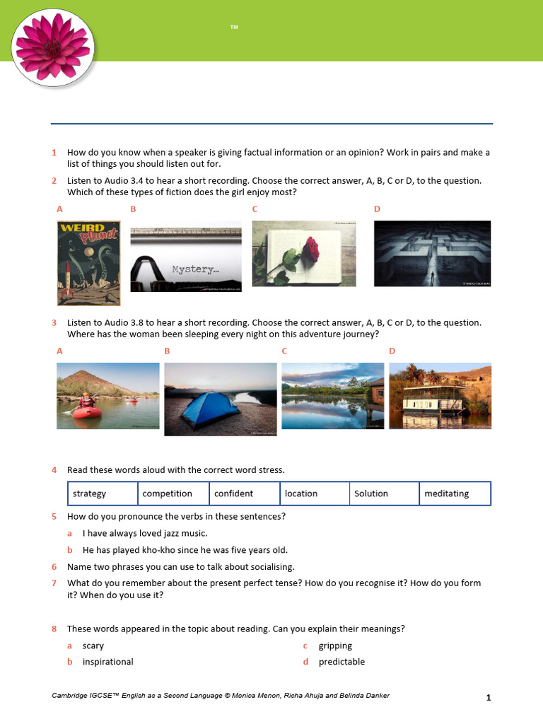 IGCSE_ESL_Review_U3 | PDF | English Language | Sentence (Linguistics) IGCSE_ESL_Review_U3 | PDF | English Language | Sentence (Linguistics)