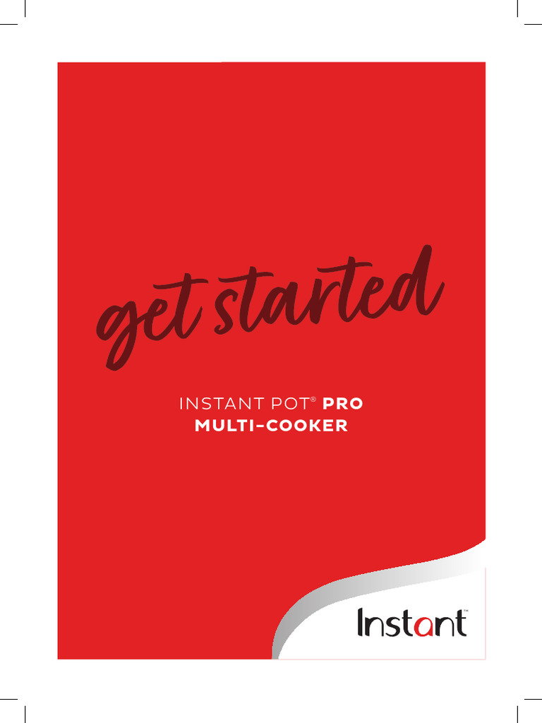 Instant Pot Pro 2024 Manual by Instant Brands | PDF | Pressure Cooking ...