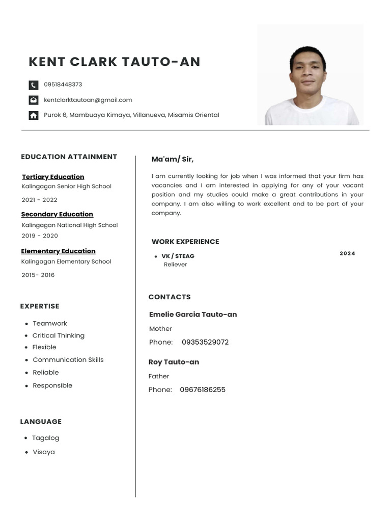 Copy of GABRIELLE'S RESUME_20241001_221700_0000 | PDF