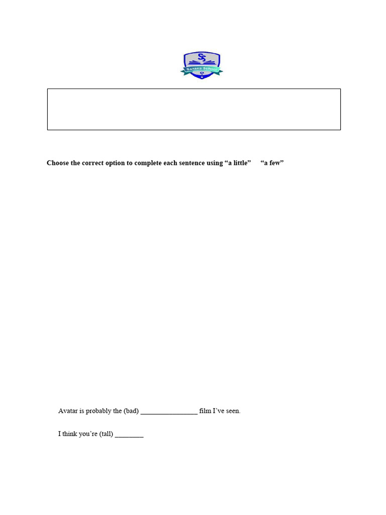 English Handout 3 Grade 7 - 080523 | PDF