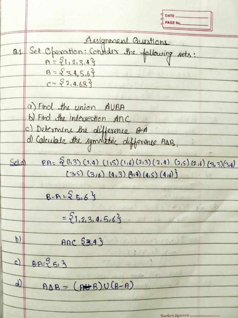 DSTL ASSIGNMENT Btech 2 nd year | PDF