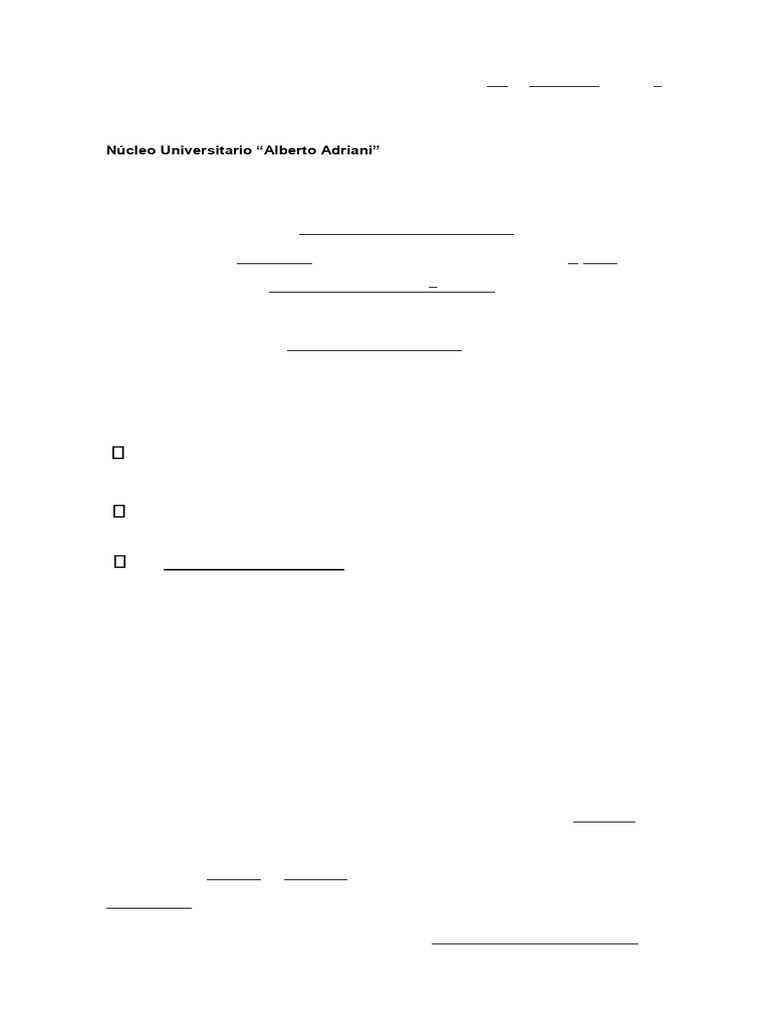 Carta de Compromiso Lista | PDF