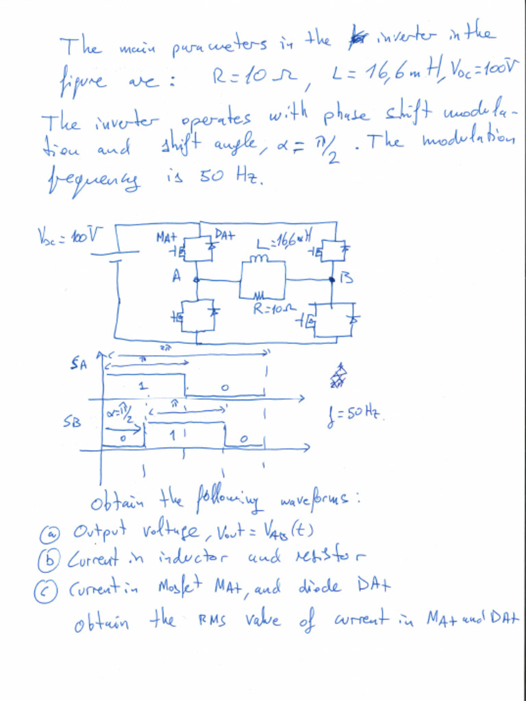 Inverter Exercise 21 | PDF