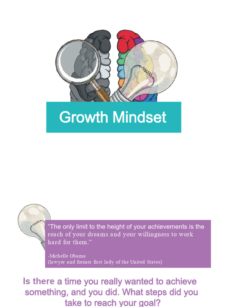 Growth Mindset PPT Sayings | PDF