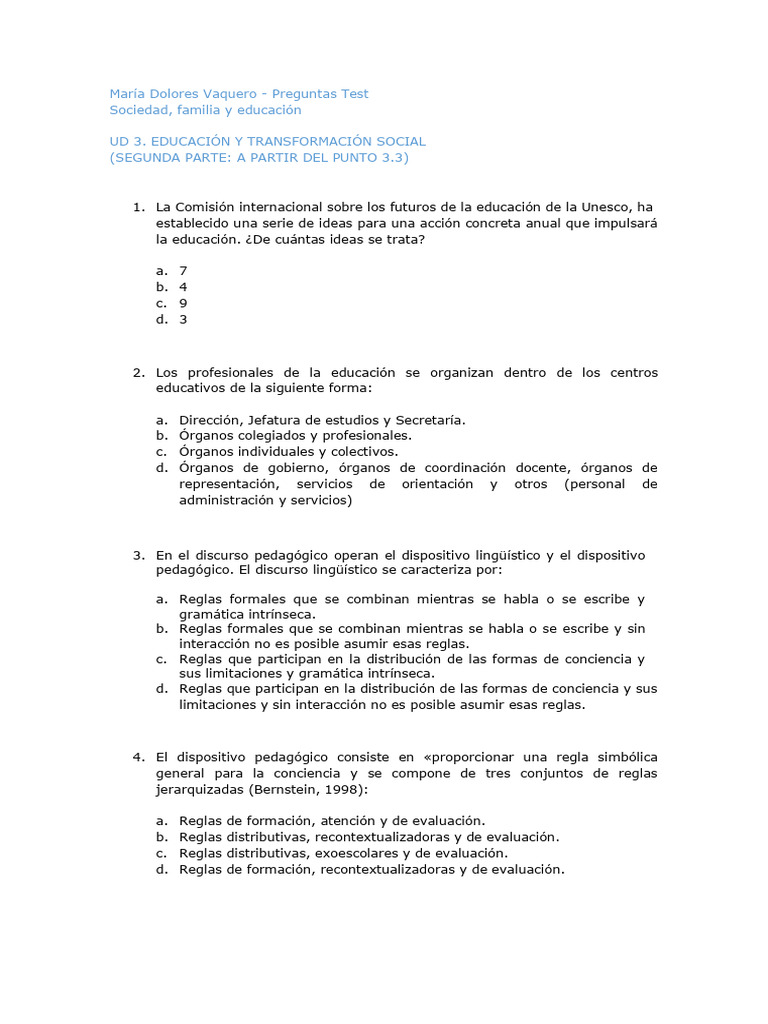 Educación y Transformación Social | PDF | Titulo academico | Educación más alta