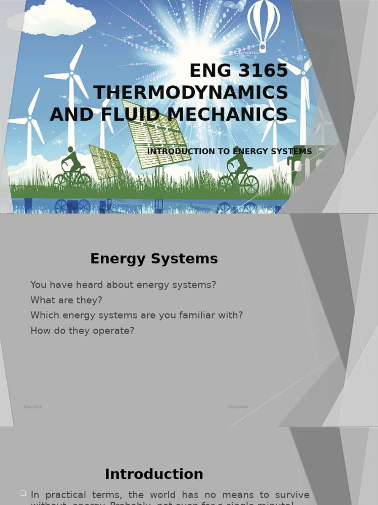 ENG 3165 - Lecture 1 - Notes | PDF | Heat | Temperature