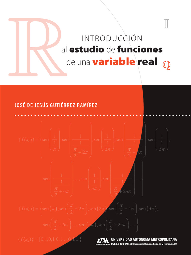 Funciones de Una Variable Real | PDF | Función (Matemáticas) | Números