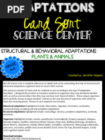 Animal Survival Adaptations | PDF | Crab | Meerkat
