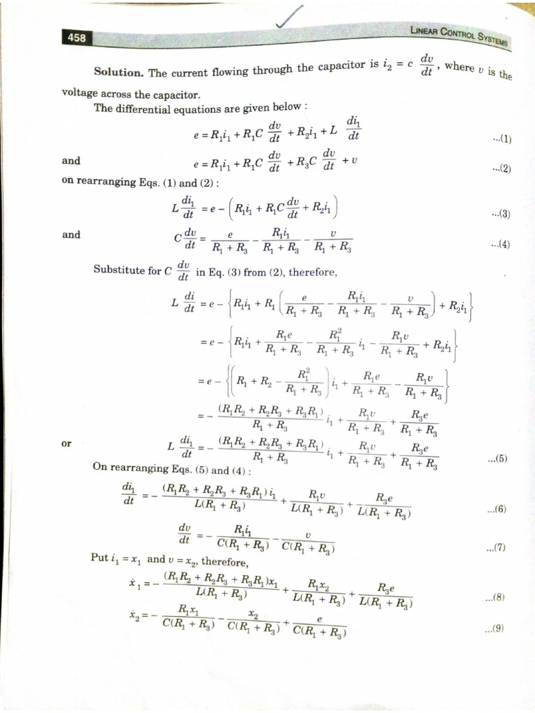 Unit 4-State Variable Analysis Part 2 | PDF