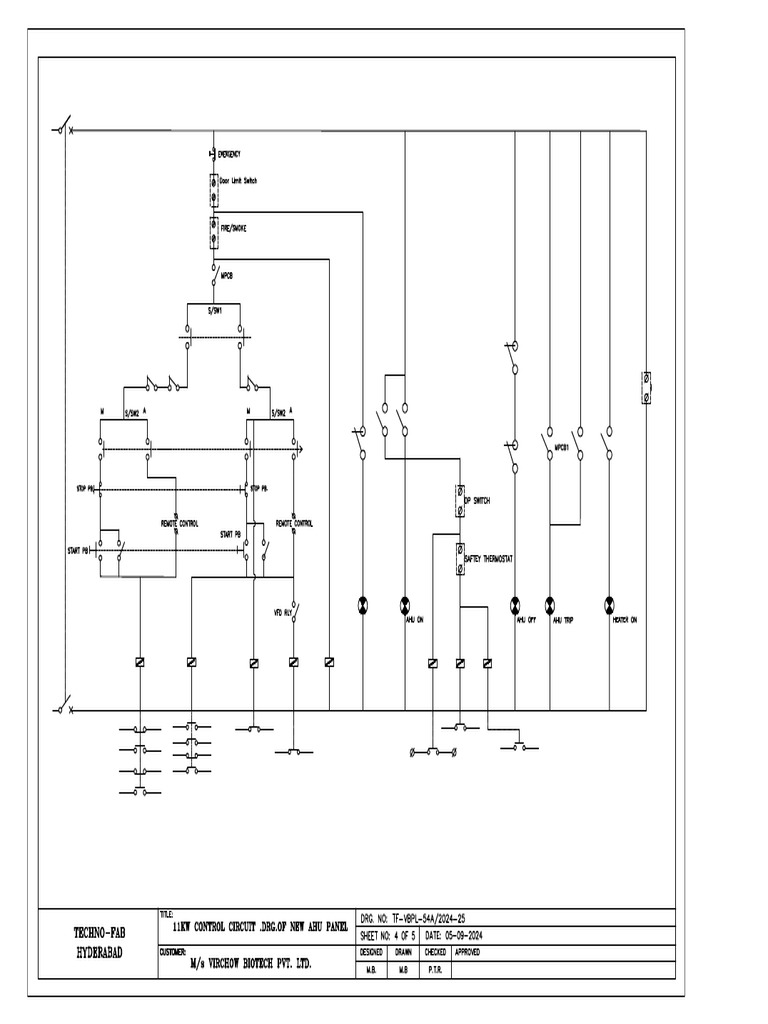 11 Kw Control Circuit (1) | PDF