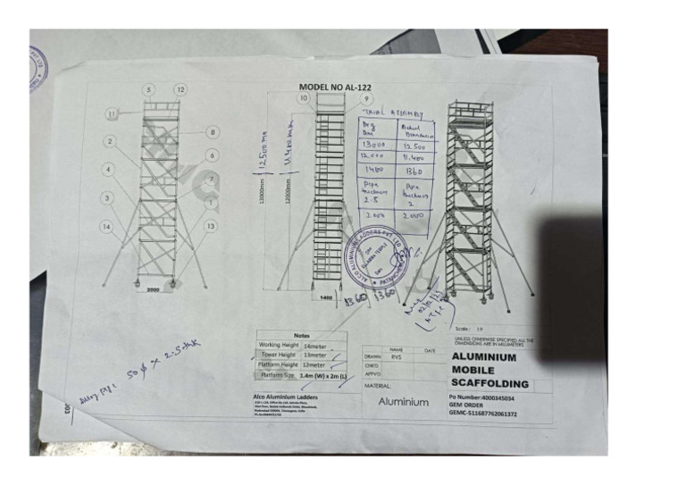Ntpc Inspection Drawing | PDF