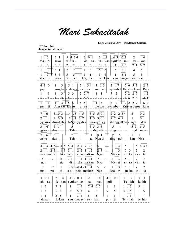 Koor Natal RN LBN Suhi | PDF