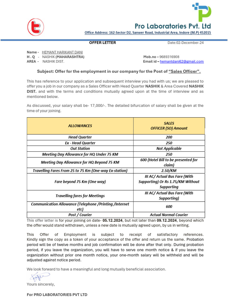 Hemant Harikant Dani-Nashik | PDF